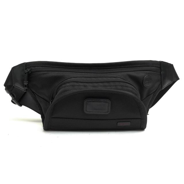 ○トゥミ TUMI FXTバリスティックナイロン ウエストバッグ 22199DH ALPHA WAIST PACK キーリーシュ ボディバッグ メンズ 【中古】 中古