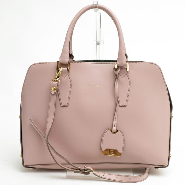 ○ゲラルディーニ GHERARDINI 牛革 ハンドバッグ ANNIKA アンニカ 2WAY ショルダーバッグ レディース 【中古】 中古