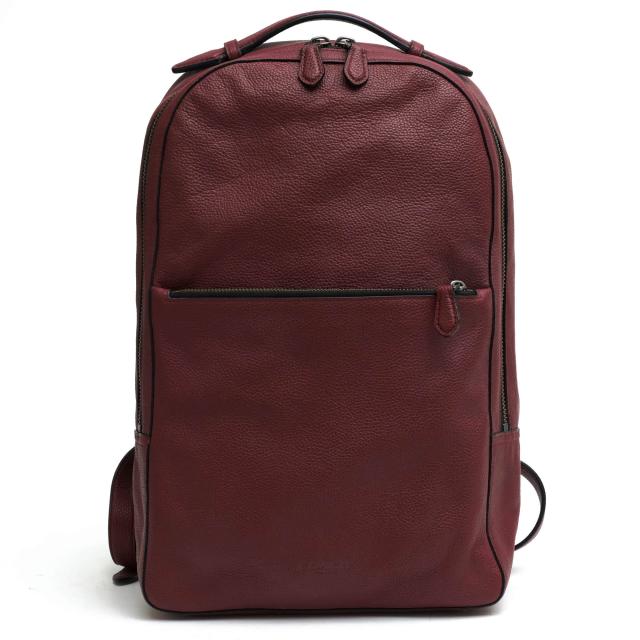 ○コーチ COACH ペブルドレザー 牛革 リュック 72306 Metropolitan soft backpack メトロポリタン ソフト バックパック ビジネスリ 中古