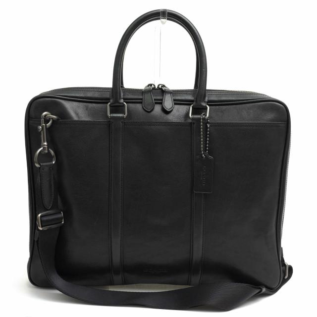 ○コーチ COACH Sport calf leather スポーツカーフ 牛革 ビジネスバッグ 24776 Metropolitan Slim Brief メトロポリタン スリム   中古