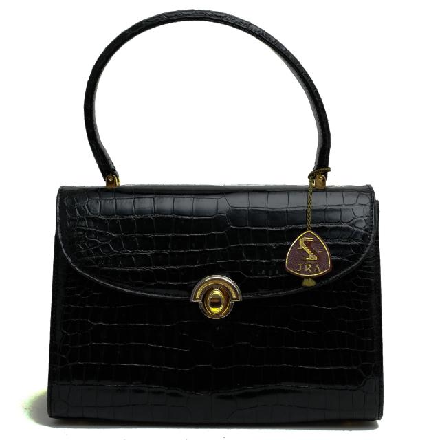 ○JRA認定 ハンドバッグ フラップ式 フォーマルバッグ 冠婚葬祭 レディース 【中古】 中古