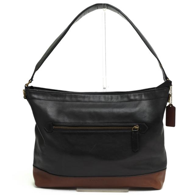 ○コーチ COACH 牛革 カーフ ショルダーバッグ 71400 Bleecker Colorblock Urban Satchel ブリーカー カラーブロック アーバン サ  中古