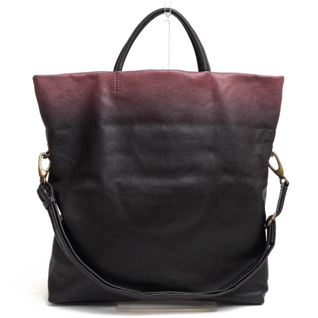 ○マザーハウス MOTHERHOUSE 牛革 トートバッグ ソラモヨウ グラデーション 2WAY ショルダーバッグ レディース 【中古】 中古