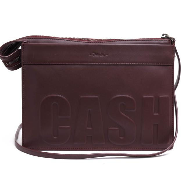 ○フィリップリム 3.1 Phillip Lim 牛革 セカンドバッグ/クラッチバッグ Cash Only Cross Body Bag 2WAY ショルダーバッグ 2WAY シ 中古