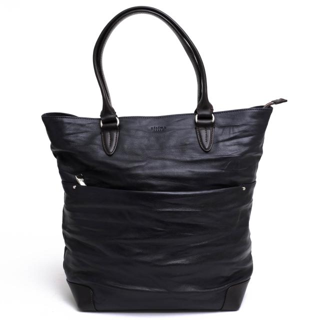 ○ウルティマトーキョー Ultima TOKYO ACE エース鞄 牛革 絞り加工 トートバッグ 59163 リンクル A4サイズ収納可能 ウォッシュ加工 中古