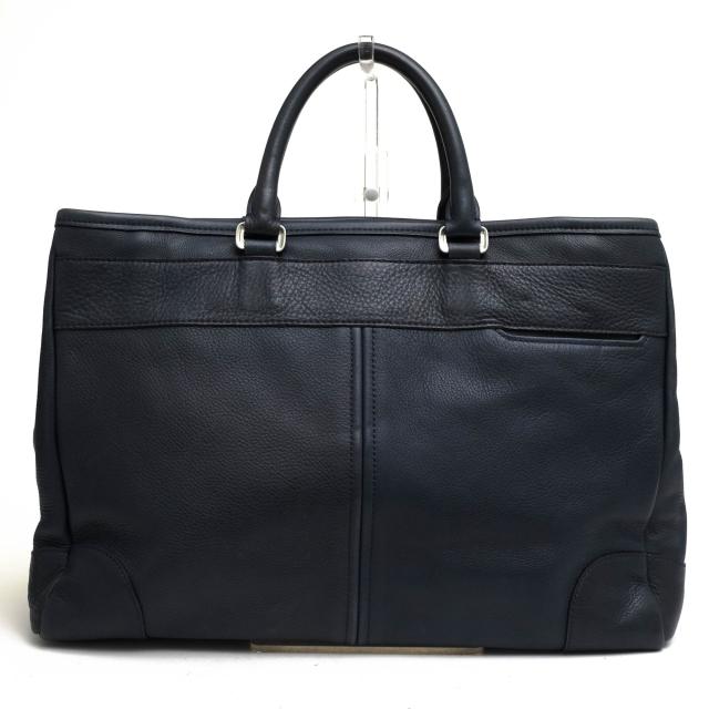 ○アニアリ aniary ステア 牛革 ビジネスバッグ 07-02001 panel in tote パネルイントート ビジネストート シボ革 シュリンクレザ  中古