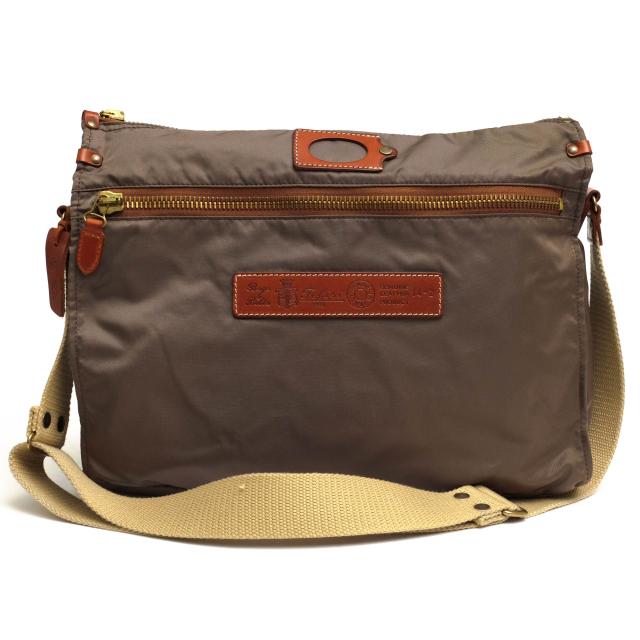 ○フェリージ Felisi 伊リモンタ社ナイロン バケッタレザー 牛革 ショルダーバッグ 14/2/DS メンズ 【中古】 中古