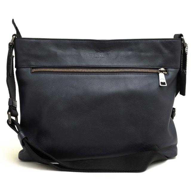 ○コーチ COACH リファインド ぺブルレザー 牛革 ショルダーバッグ 71624 SAM CROSSBODY IN PEBBLE LEATHER サム クロスボディー   中古