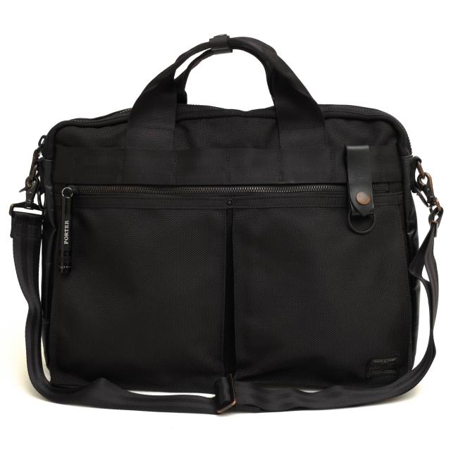 ○ポーター 吉田カバン PORTER バリスターナイロンオックス ウレタンコーティング 500Dポリエステルオックス ビジネスバッグ 703-0 中古