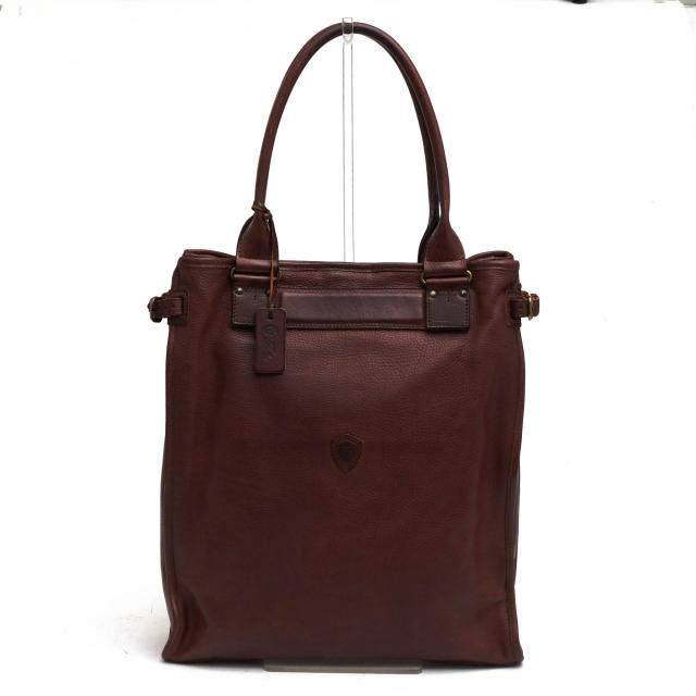 ○フェリージ Felisi マキシカーフ（牛革） トートバッグ 07-13 シボ革 シュリンクレザー メンズ 【中古】 中古