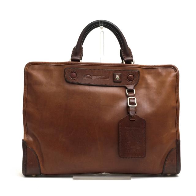 ○コルボ CORBO ヘビータンニン鞣し 牛革 ビジネスバッグ 8KM-9131 Famiglia ファミリア メンズ 【中古】 中古