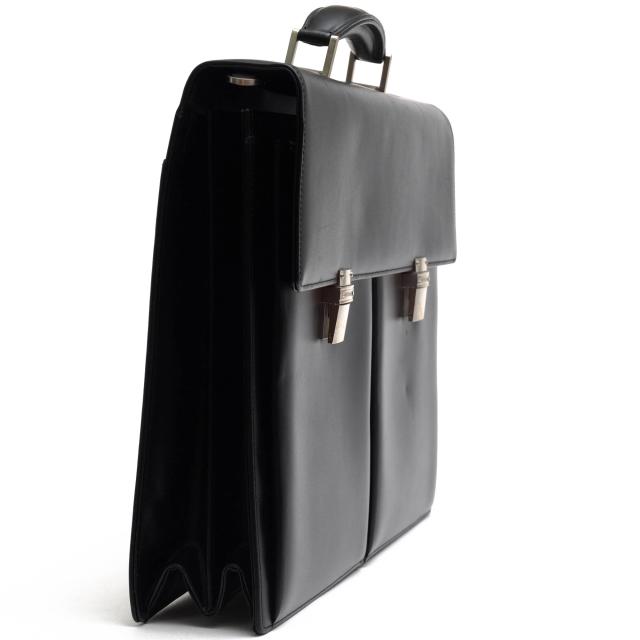 ○モンブラン MONTBLANC ヨーロッパ産フルグレインカウハイド 牛革