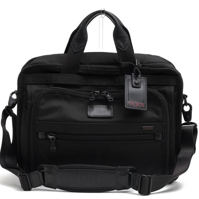 ○トゥミ TUMI バリスティックナイロン ビジネスバッグ 26531DH ALPHA T-Pass アット・ア・グランス オーガナイザー 2WAY ショルダ 中古