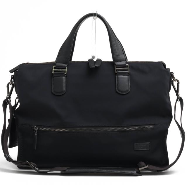○トゥミ TUMI 一部牛革 ビジネスバッグ 66003D HARRISON Danner Brief Tote ダナー ブリーフ トート 2WAY ショルダーバッグ メン  中古