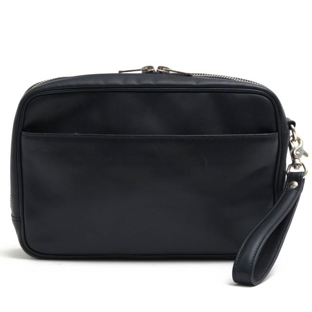 ○ポーター 吉田カバン PORTER 牛ステア コンビネーション鞣し セカンドバッグ/クラッチバッグ 116-03278 SORT POUCH ポーチ メン  中古