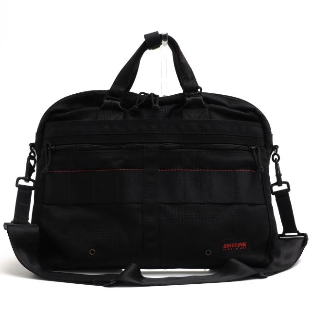 ○ブリーフィング BRIEFING 1050デニール バリスティックナイロン ビジネスバッグ BRF092219 RED LINE SL LINER ライナー 2WAY シ  中古