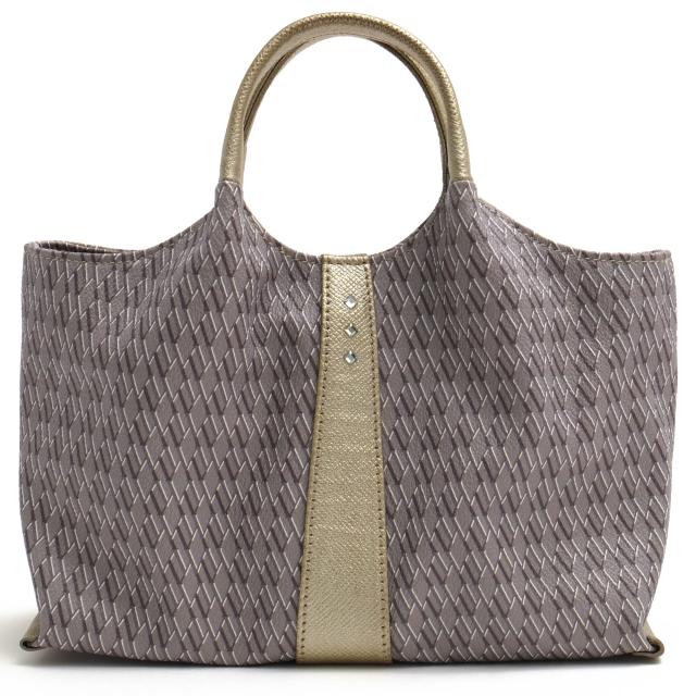 ○和光 WAKO 一部牛革 トートバッグ Wモノグラム柄 レディース 【中古】 中古