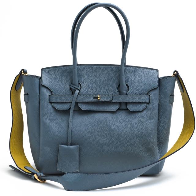 ○ココセリュックス ゴールド COCOCELUX GOLD マストロット社製ナチュラルシュリンク ヘラクレス 牛革 ハンドバッグ 205DA0383 ベ  中古