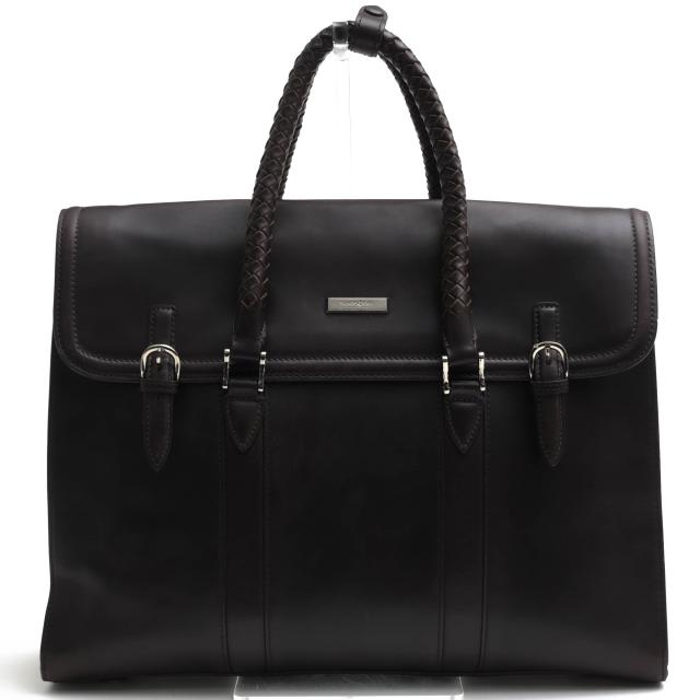 ○サムソナイト Samsonite 牛革 ビジネスバッグ フラップ式 メンズ 【中古】 中古