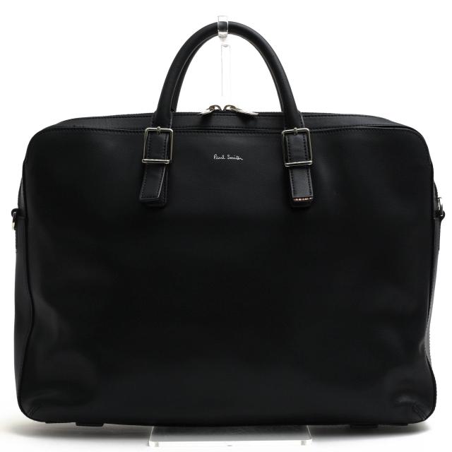 ○ポールスミス Paul Smith 牛床革 ビジネスバッグ 873845 N013 ビジネスバックル メンズ 【中古】 中古