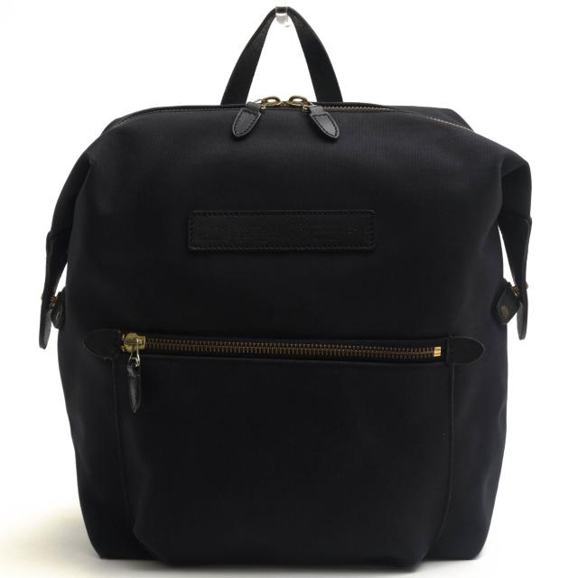 ○フェリージ Felisi コットンキャンバス カーフ 牛革 リュック 16/15/AM＋TX A4サイズ収納可 ユニセックス 男女兼用 デイパック   中古