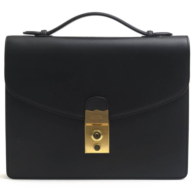 ○ソメスサドル SOMES SADDLE 牛革 ベジタブルタンニンなめし 植物由来 セカンドバッグ/クラッチバッグ EX-01 エグゼクティブ フラ 中古