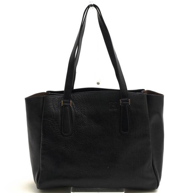 ○ヒロフ HIROFU ソフトバケッタ 牛革 トートバッグ fiore フィオーレ A4サイズ収納可 肩掛け ワンショルダーバッグ シボ革 シュリ 中古