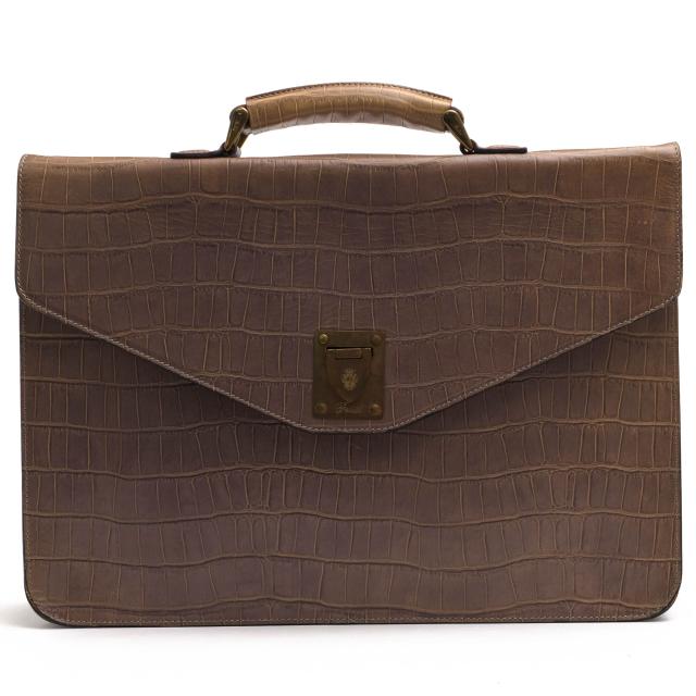 ○フェリージ Felisi 牛革 ビジネスバッグ 1846/SA メンズ 【中古】 中古