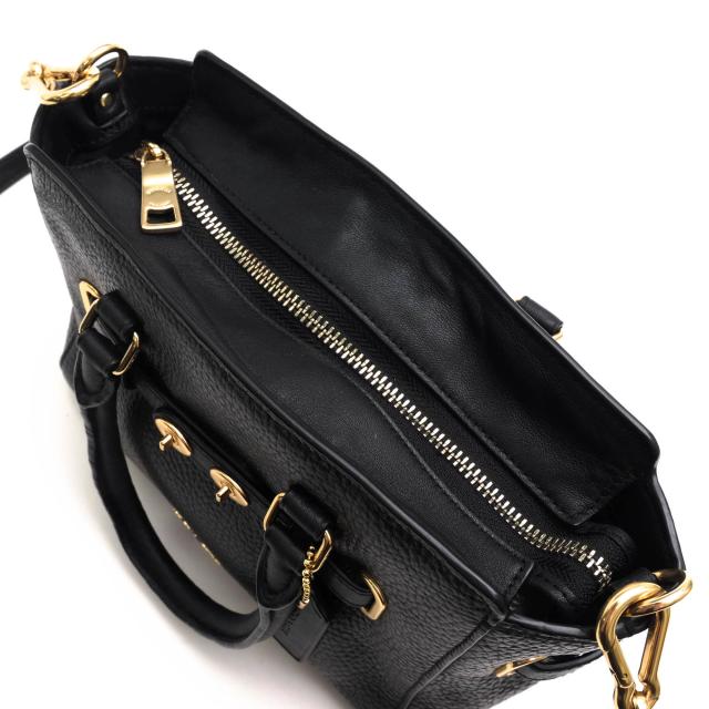 ○コーチ COACH スワッガー 牛革 ペブルドレザー ハンドバッグ F37635