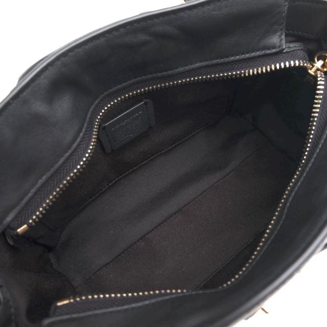 ○コーチ COACH スワッガー 牛革 ペブルドレザー ハンドバッグ F37635