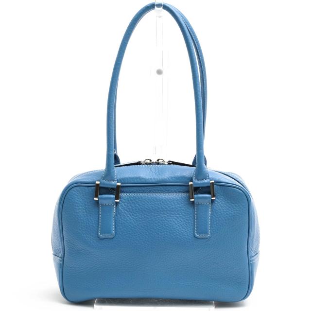 ○傳濱野 den HAMANO 牛革 ハンドバッグ Ferina mini フェリーナミニ ミニボストン シボ革 シュリンクレザー レディース 【中古】 中古