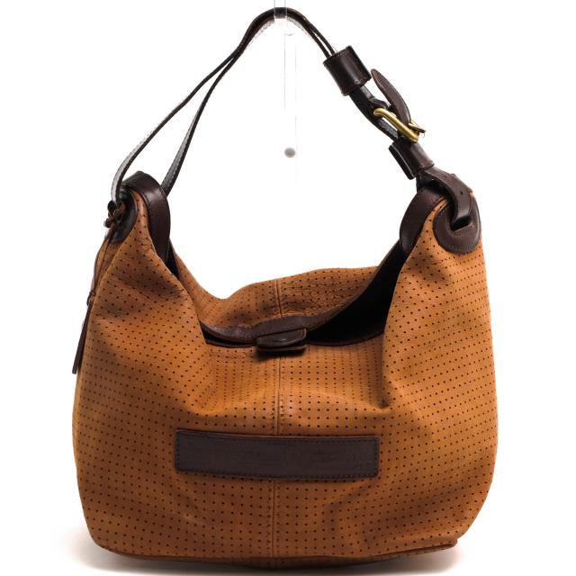 ○フェリージ Felisi ヌバック 牛革 ショルダーバッグ 03-58/2 肩掛け ワンショルダーバッグ ユニセックス 男女兼用 レディース 【 中古