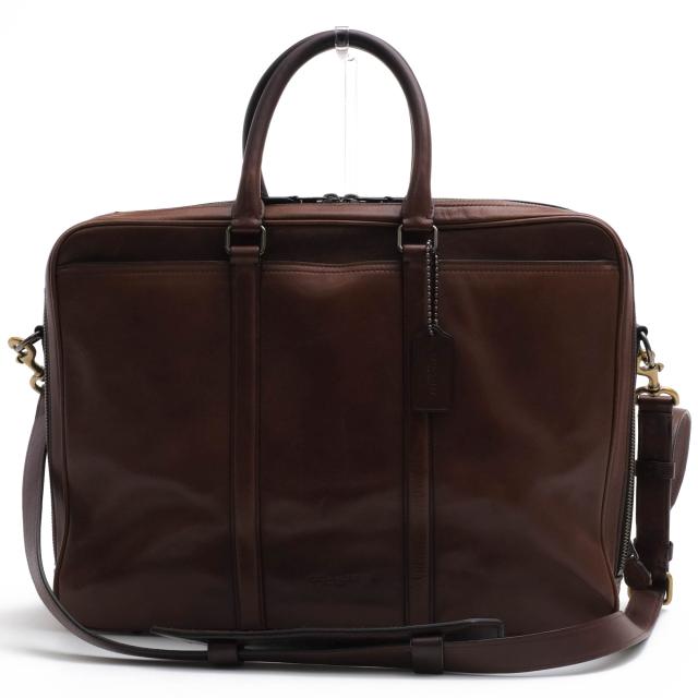 ○コーチ COACH Sport calf leather スポーツカーフ 牛革 ビジネスバッグ 71733 Metropolitan Commuter メトロポリタン コミュータ 中古