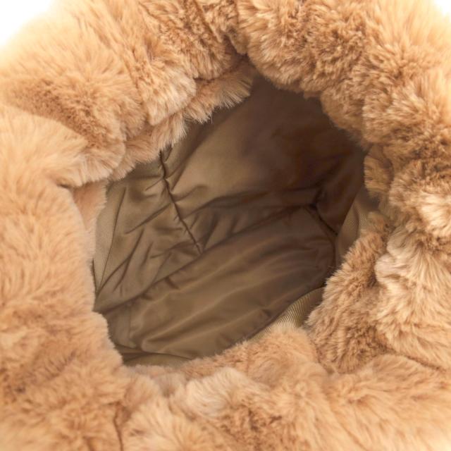 ○フェリージ Felisi ソフトキップレザー 牛革 エコファー ショルダーバッグ 20/77/LD+EU シボ革 シュリンクレザー 肩掛け ワンシ  中古