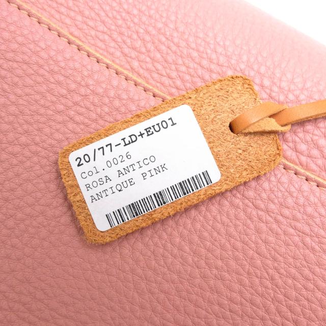 ○フェリージ Felisi ソフトキップレザー 牛革 エコファー ショルダーバッグ 20/77/LD+EU シボ革 シュリンクレザー 肩掛け ワンシ  中古