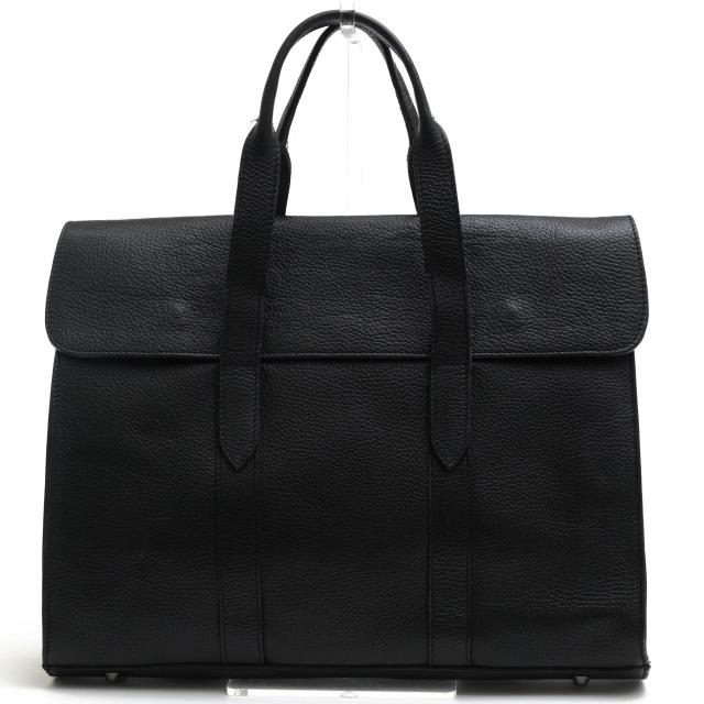 ○モードフルーレ MODE FOURRURE 牛革 ビジネスバッグ BSB-0029A イタリアンカーフシンプルバッグ ビジネストートバッグ シボ革 シ 中古