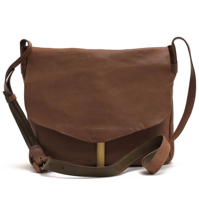 ○ゲンテン genten ベジタブルタンニン鞣し牛革 ショルダーバッグ 40522 38803 Leggero2 レッジェーロ2 クロスボディ ボディバッグ 中古