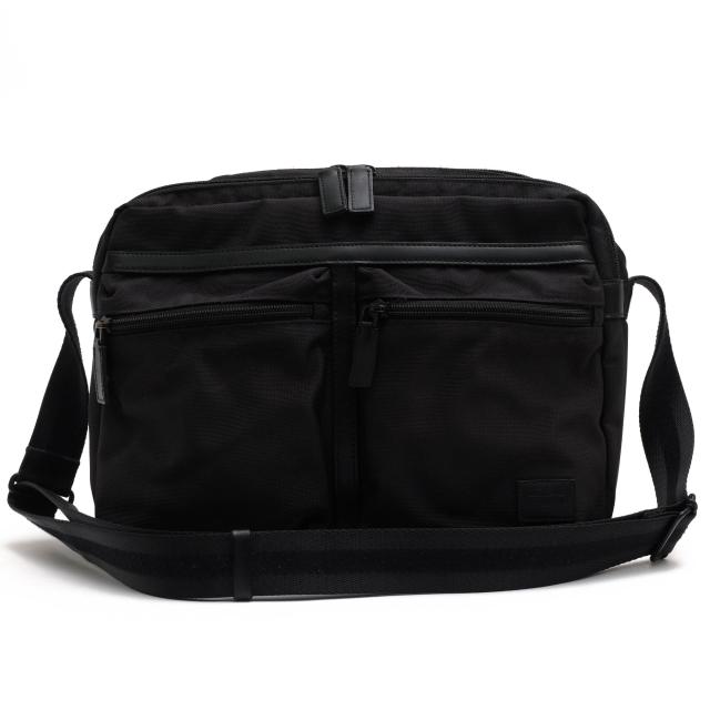 ○ポーター 吉田カバン PORTER GAIFU 超高強力66ナイロンオックス ショルダーバッグ 859-05611 BOND SHOULDER BAG 撥水加工 メンズ 中古