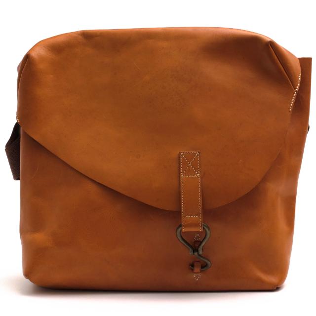 ○バレリ BALLERI VOLONATO ベジタブルタンニン鞣し牛革 ショルダーバッグ 800 VOLONATE SHOULDER BAG メッセンジャーバッグ メン  中古