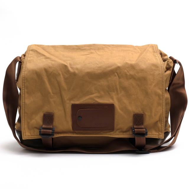 ○ポーター 吉田カバン PORTER コットンキャンパス ドライソイルプロテクターTM ショルダーバッグ 505-06894 EQUIPMENT SHOULDER B 中古