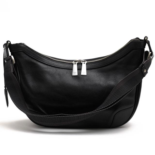 ○アニアリ aniary アンティークレザー 牛革 ショルダーバッグ 01-03007 Barchetta Shoulder バルケッタショルダー ボディバッグ   中古