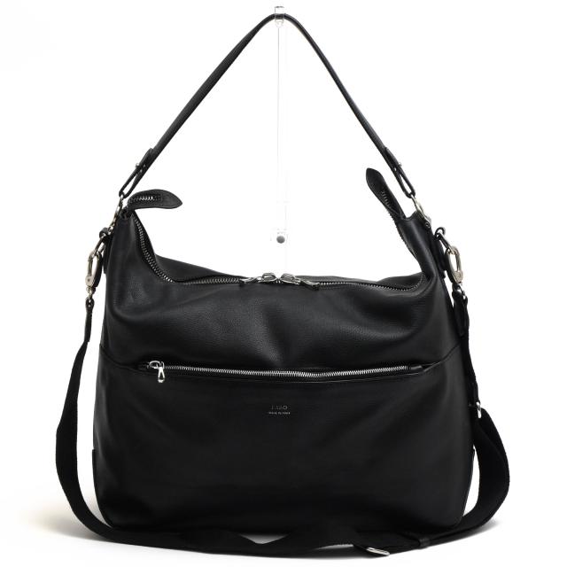 ○ファーロ FARO 牛革 ショルダーバッグ FRI004MOU VENETO MOUSSE ヴェネト ムース A4サイズ収納可 メッセンジャーバッグ シボ革   中古