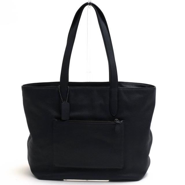 ○コーチ COACH ペブルドレザー 牛革 トートバッグ 72299 Metropolitan Soft Tote In Pebble Leather メトロポリタン ソフトトート 中古
