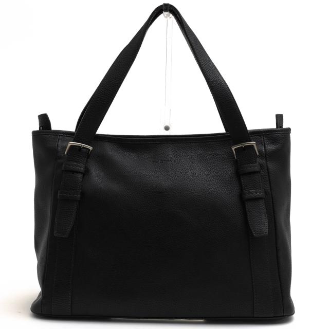 ○フジタカ FUJITAKA 牛革 トートバッグ 625701 Elva エルバ シボ革 シュリンクレザー メンズ 【中古】 中古