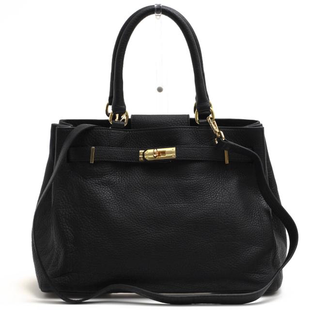 ○パオラヌッティ PAOLA NUTTI Spick & Span別注モデル トートバッグ 21092210004930 2WAY ショルダーバッグ シボ革 シュリンクレ  中古