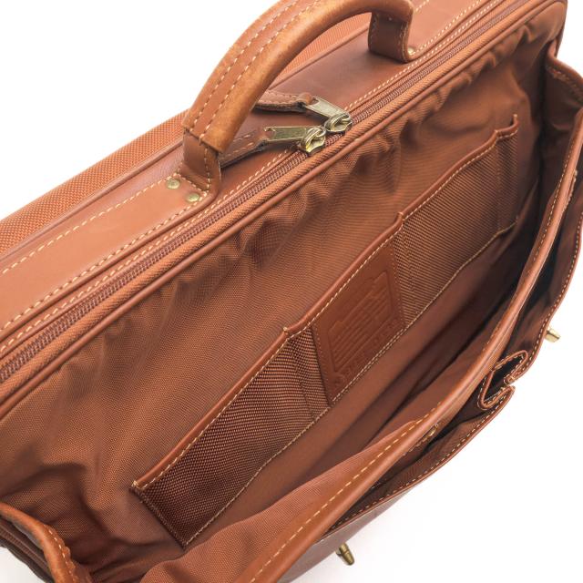 ○コーチ COACH グラブタン カウハイドレザー 牛革 ビジネスバッグ