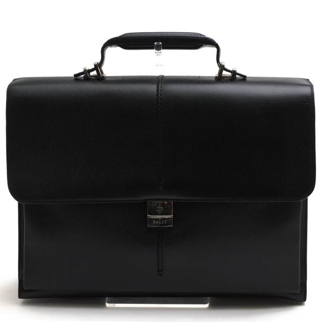 ○バリー BALLY 牛革 カーフ ビジネスバッグ Hoxi グレイン型押し メンズ 【中古】 中古