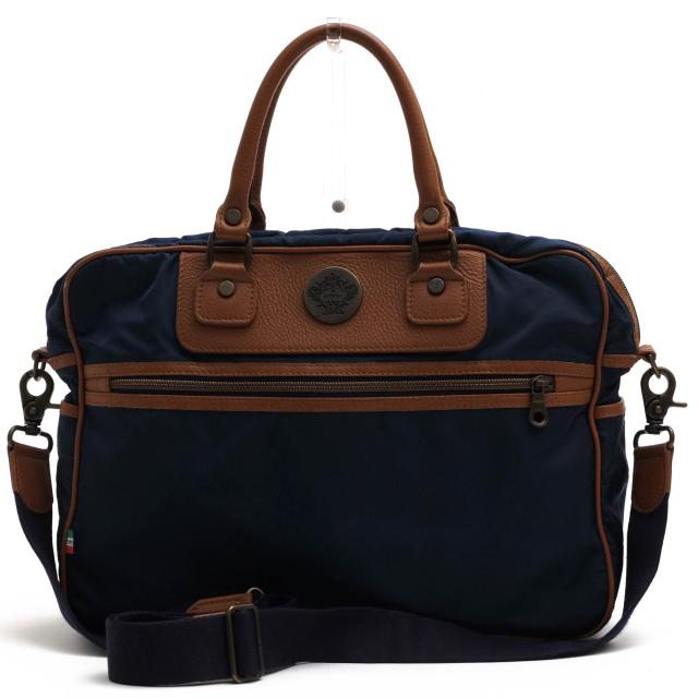 ○オロビアンコ orobianco 伊リモンタ社ナイロン 牛革 ビジネスバッグ PANCRAZIO 2WAY ショルダーバッグ メンズ 【中古】 中古