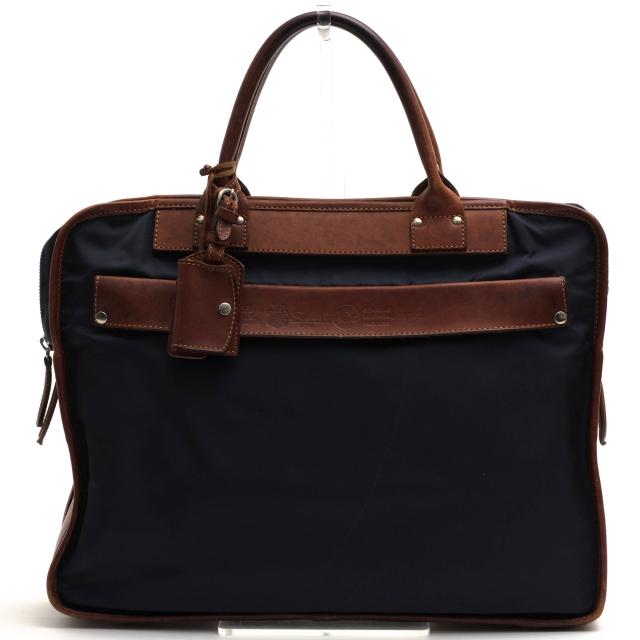 ○フェリージ Felisi リモンタナイロン バケッタレザー 牛革 ビジネスバッグ 8637/2/DS 定番 メンズ 【中古】 中古