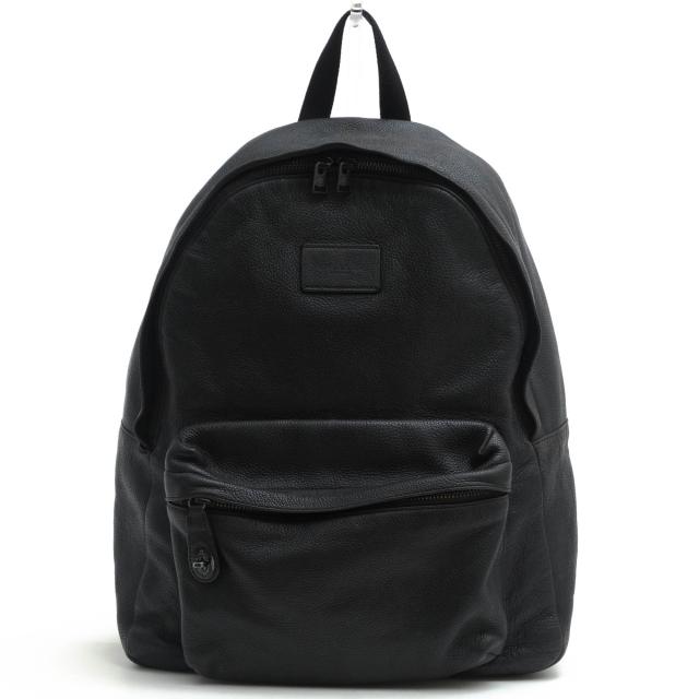 ○コーチ COACH ペブルレザー 牛革 リュック F71622 Campus Backpack in Refined Pebble Leather キャンパス バックパック リファ  中古